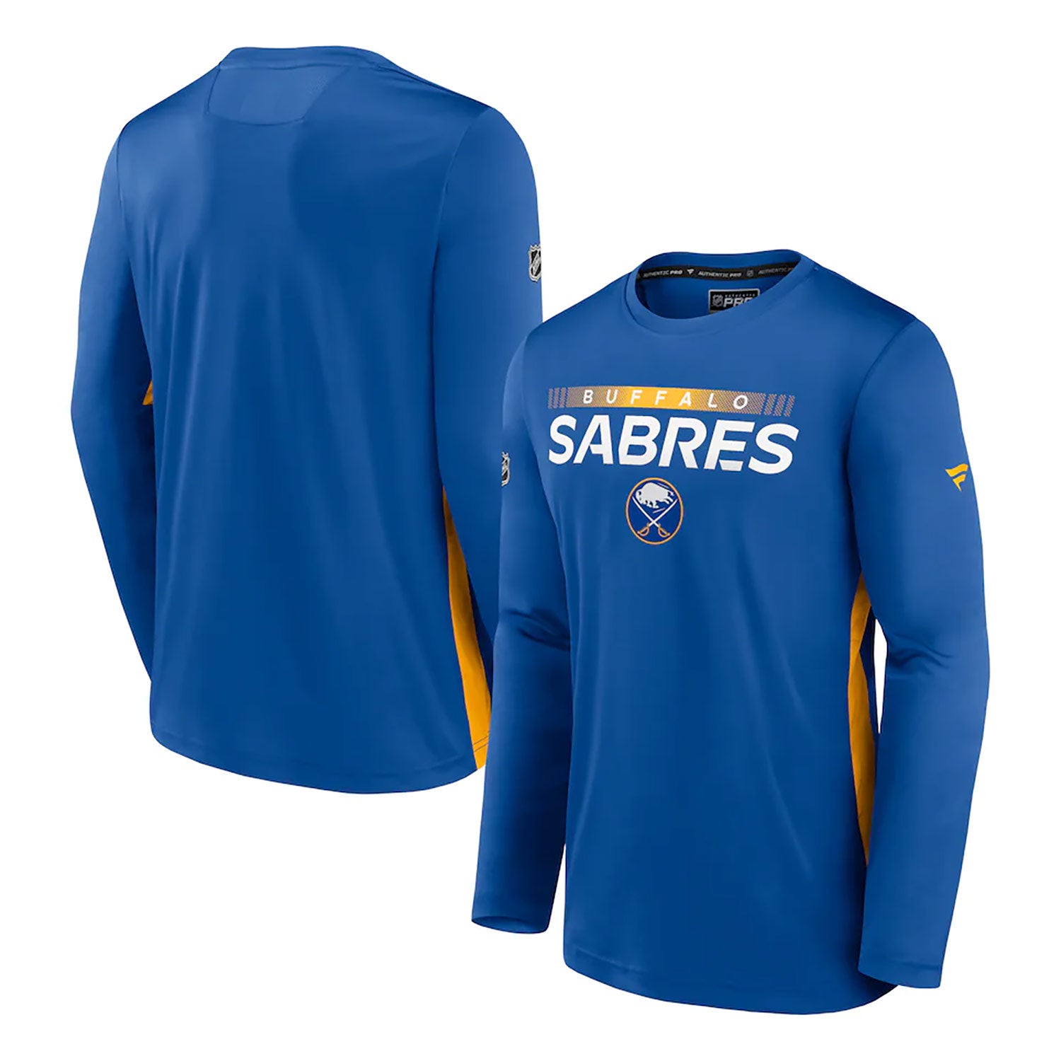 Fanatics Men's NHL Buffalo Sabres RINK Long Sleeve Tech Tee