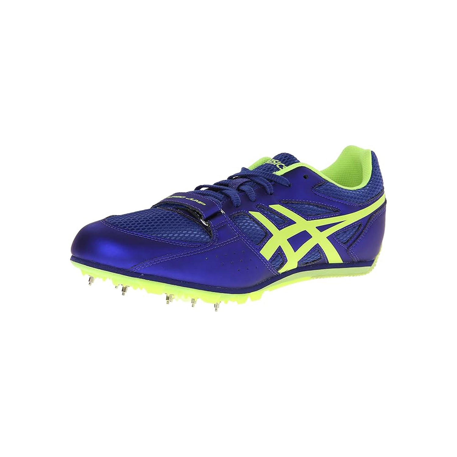 ASICS Men's Turbo Jump 2 Track And Field Shoe - Deep Blue/Flash Yellow